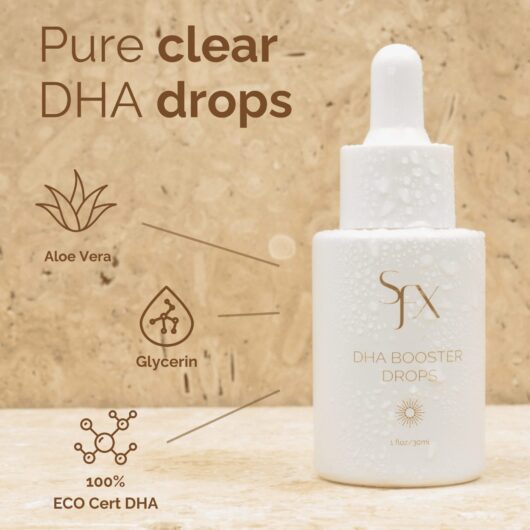 DHA Booster/Tanning Drops - SunFX America - Sunless Tanning