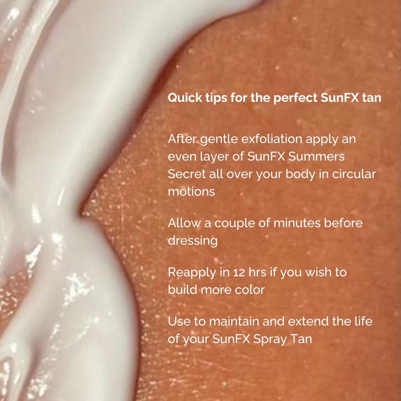 Best Gradual Tan Extender Lotion | SunFX America